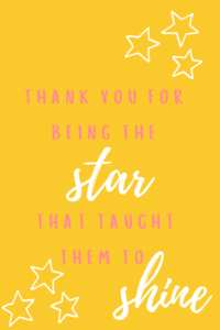 Thank You Teacher Quotes - Start the School Year Right - Darling Quote