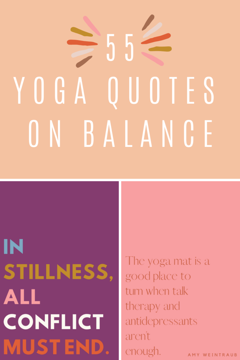 55 Yoga Quotes on Balance With Images To Print - Darling Quote