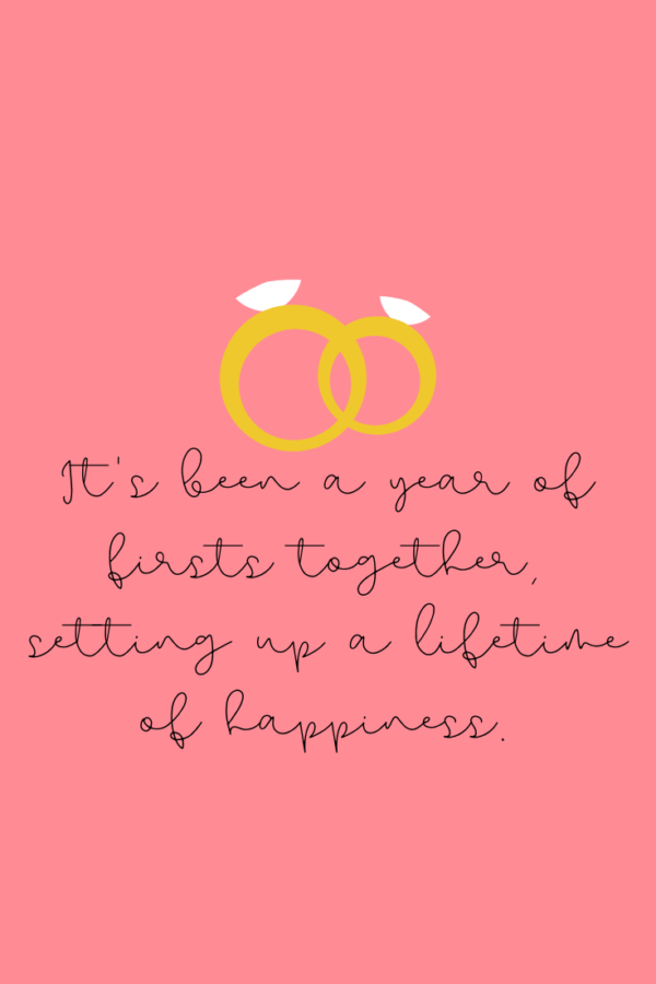 Sweetest First Anniversary Quotes With Images - darling quote