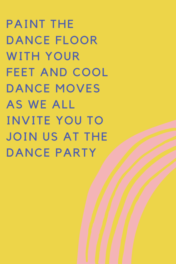 Bust A Move Dance Party Invitation Quotes - Darling Quote