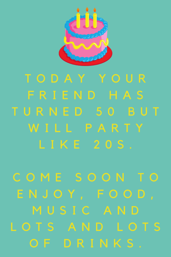 21 Funny Birthday Invitation Quotes - Darling Quote