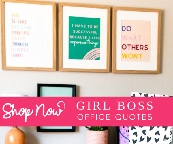 Positive Quotes for Office Wall Inspiration - Darling Quote