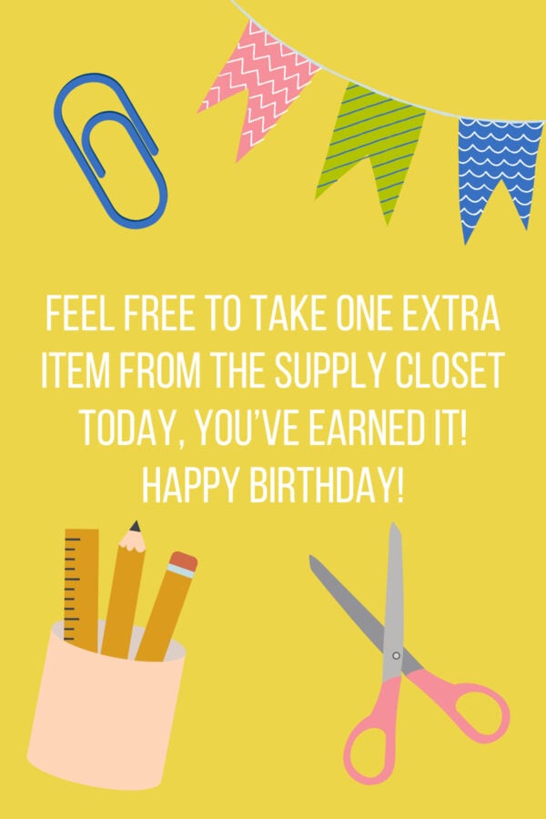 57 Funny Happy Birthday Wishes + Quotes for Coworker - Darling Quote