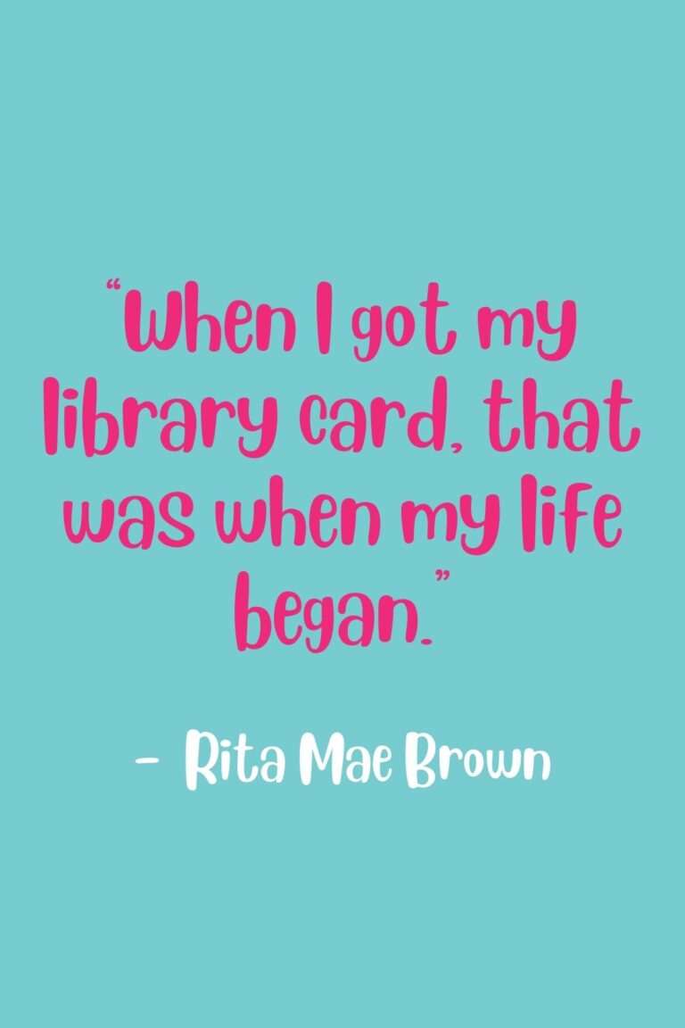 61 Magical Library Quotes + Sayings - Darling Quote