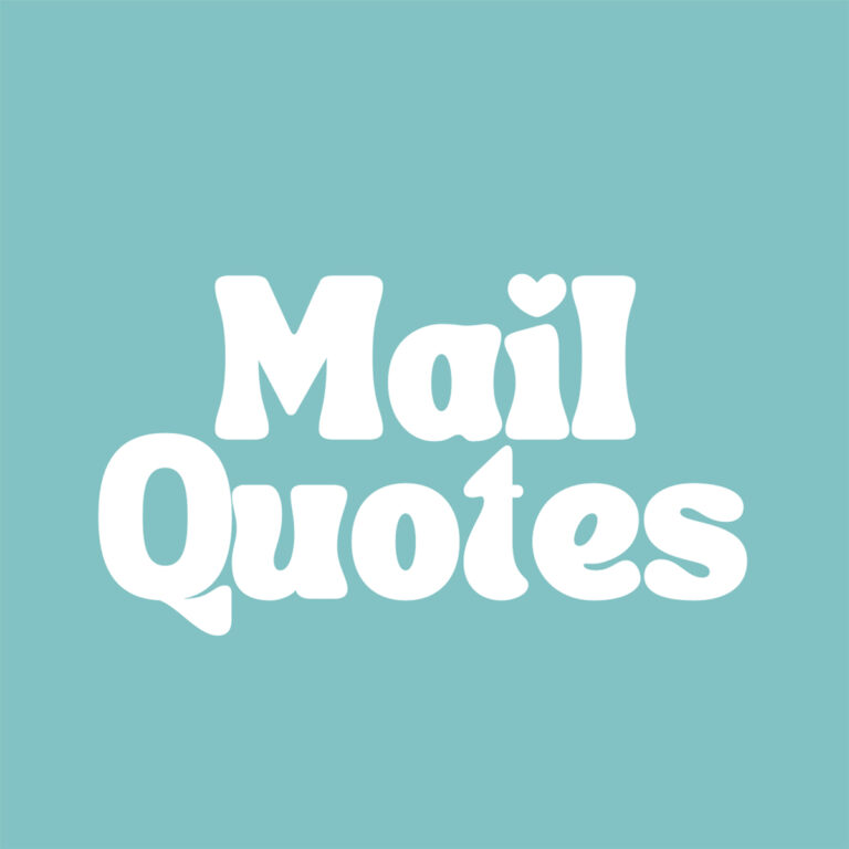 57+ Mail Quotes Delivered Just for You - Darling Quote