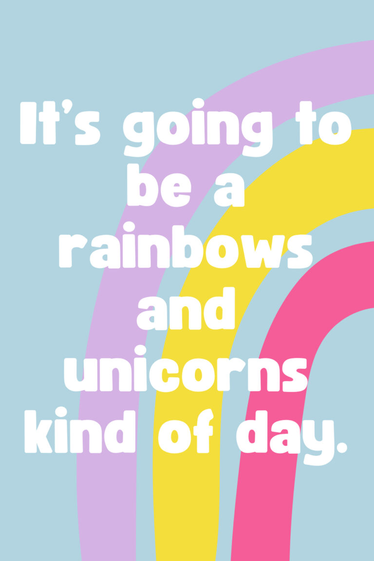 87 Funny Unicorn Quotes for Positive Life Captions - Darling Quote