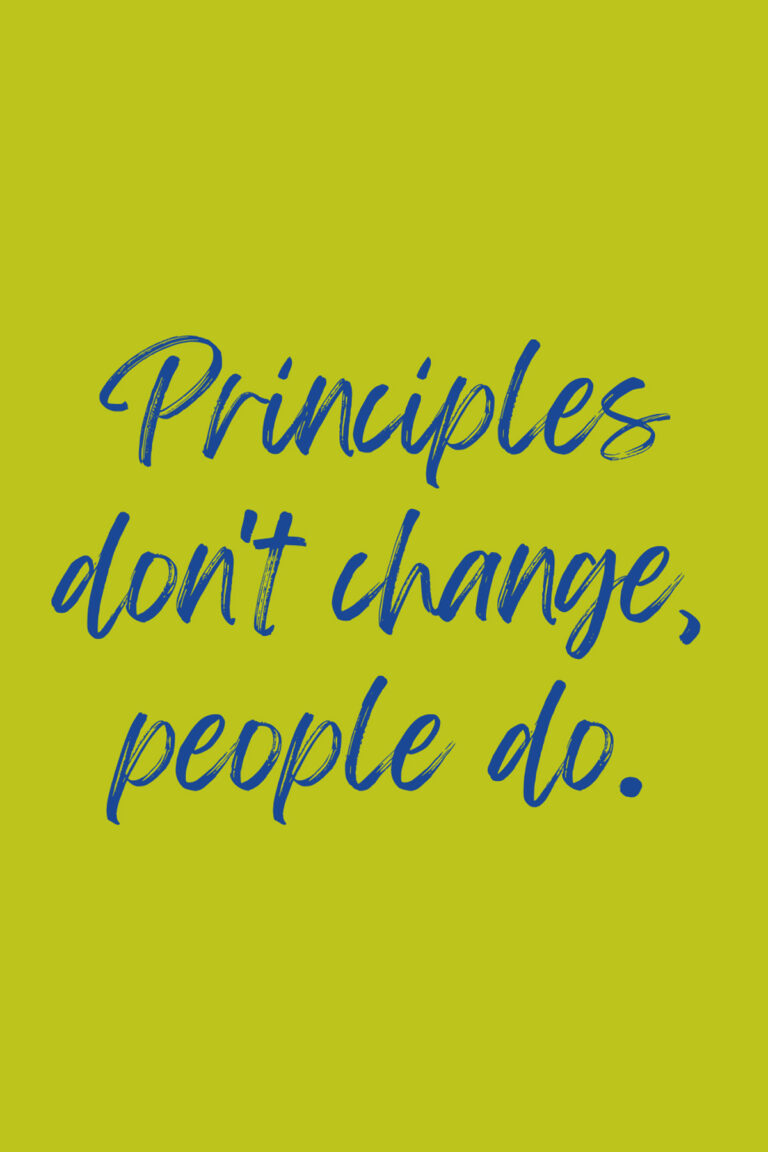 53 Principle Quotes to Guide You - Darling Quote