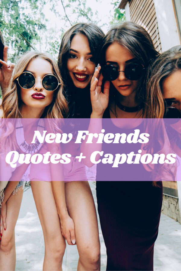 25 New Friends Quotes To Send You're Newest BFF - Darling Quote