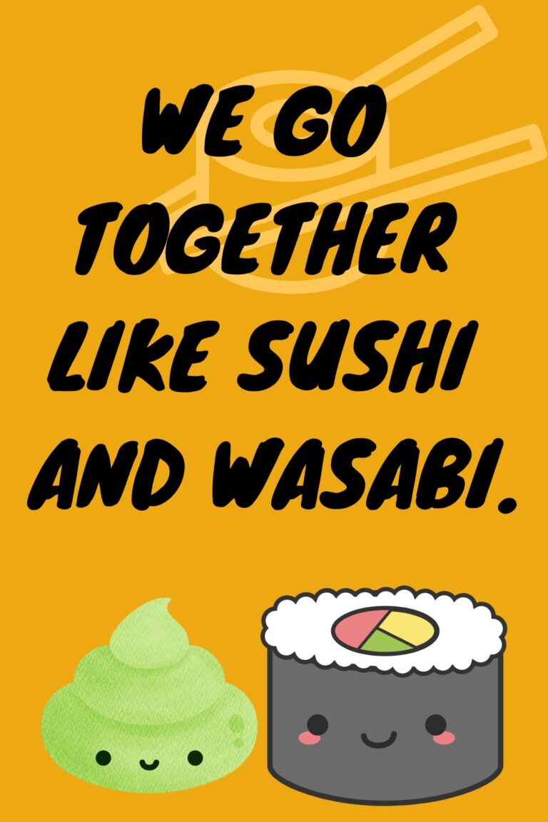 55 Funny Sushi Quotes and Captions for Instagram - Darling Quote