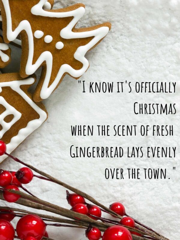 33 Sweetest Gingerbread Quotes for Winter - Darling Quote