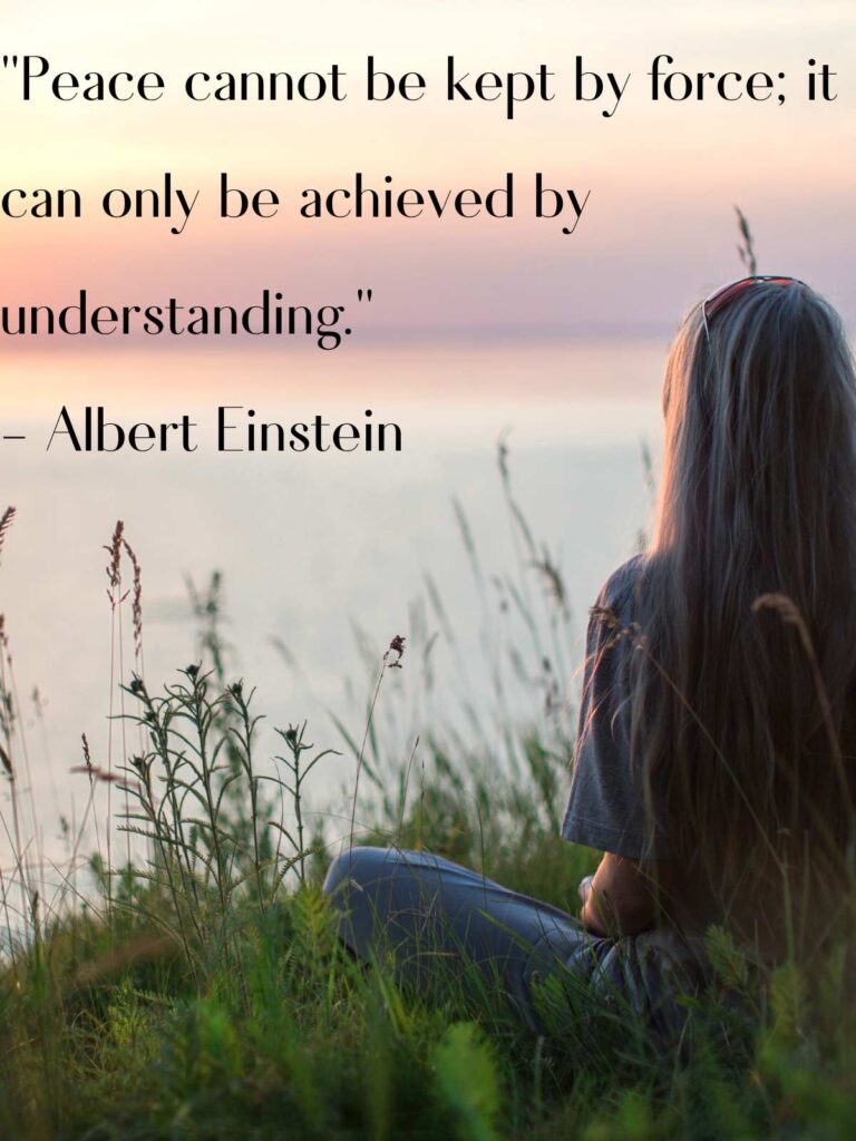 58 Wonderful World Peace Quotes To Inspire Change - Darling Quote