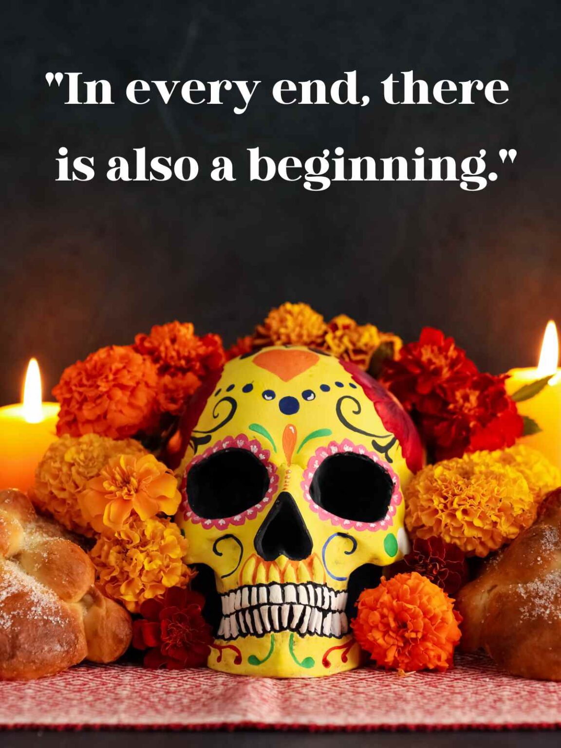 Echoes Beyond the Veil: Day of the Dead Quotes - Darling Quote