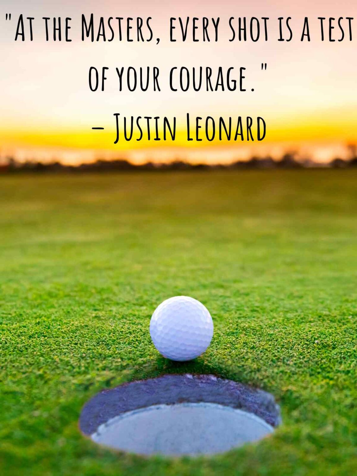 Memorable Masters Quotes From The Masters Golf Tournament - Darling Quote