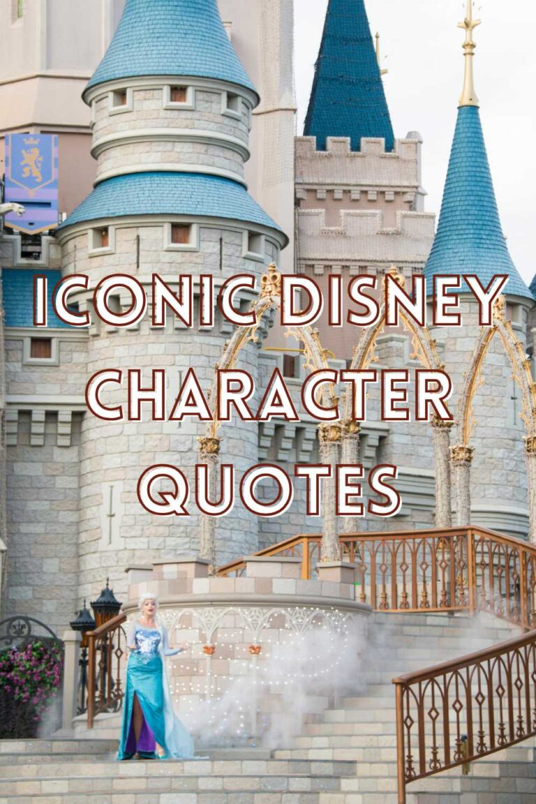81 Iconic Disney Character Quotes - Darling Quote