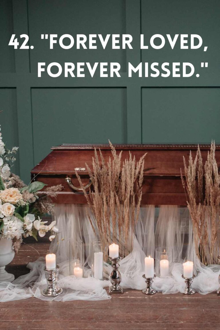 50 Funeral Quotes to Honor and Remember Loved Ones - Darling Quote