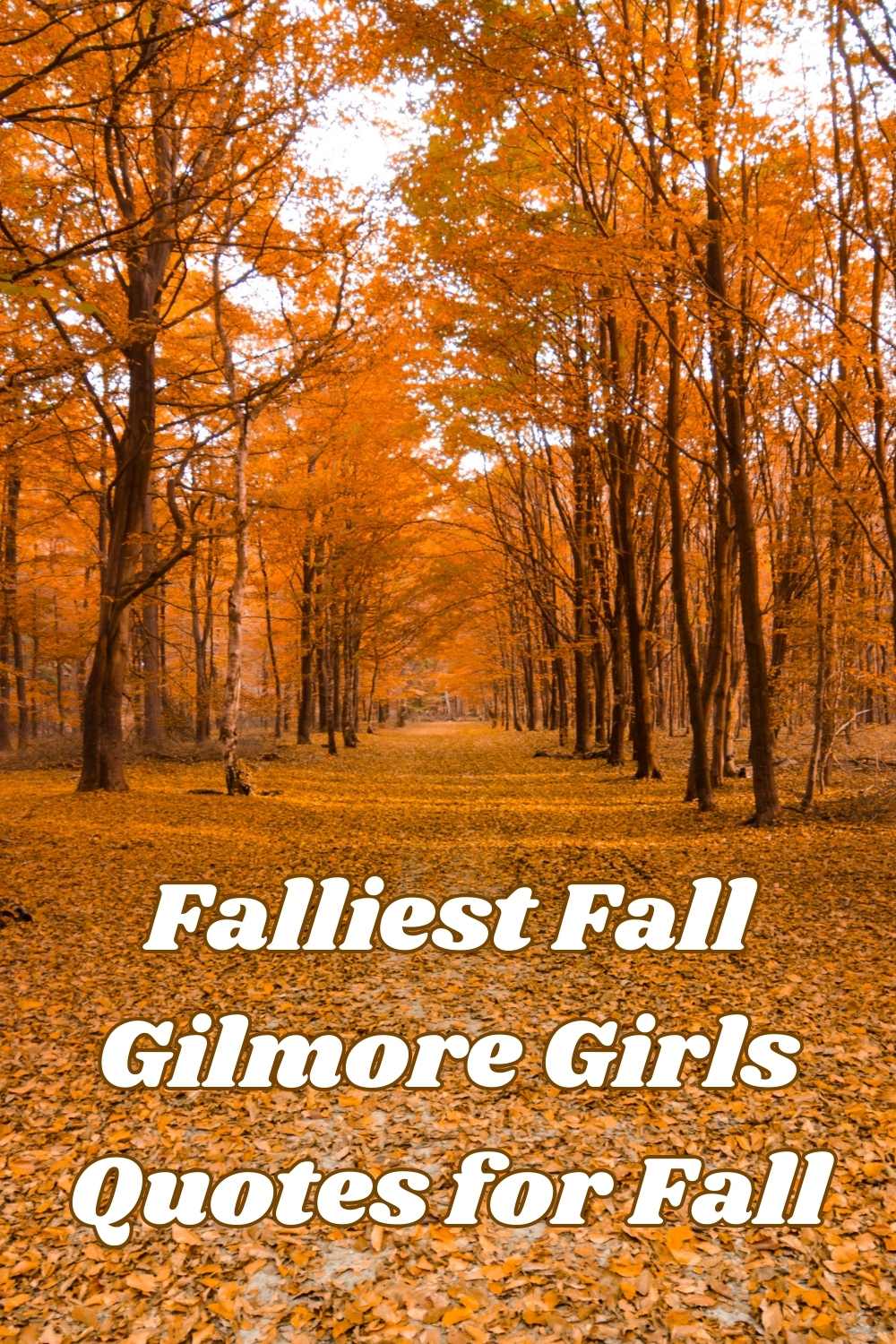 Falliest Fall Gilmore Girls Quotes for Fall - Darling Quote